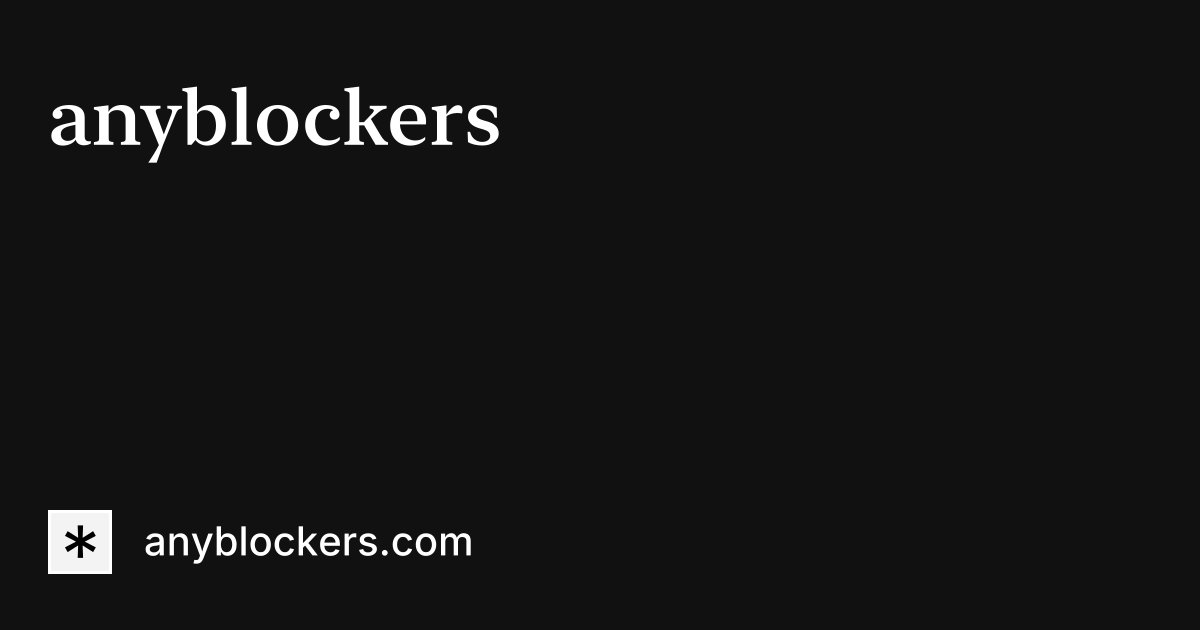 anyblockers